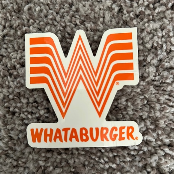 Accents | Whataburger Sticker | Poshmark